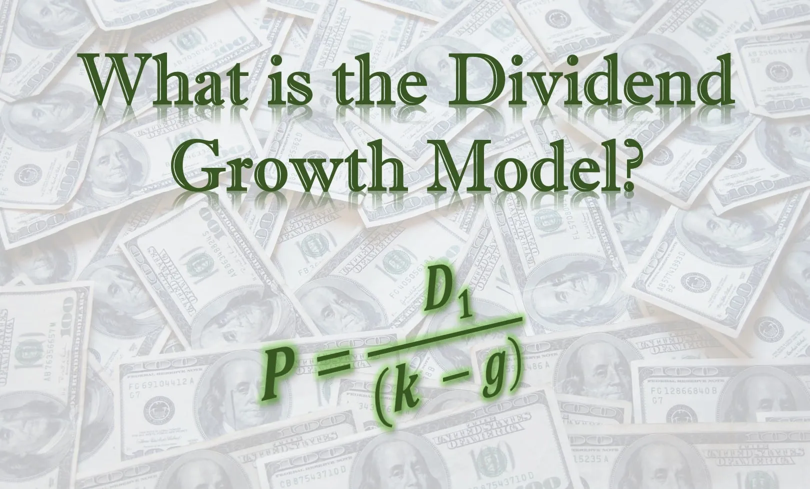 Dividend Definitions - What is the Dividend Growth Model ...